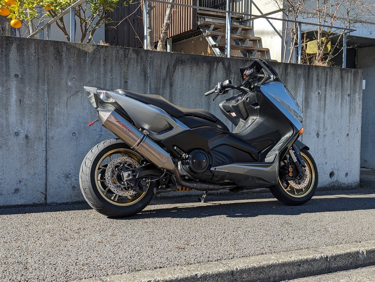 気分転換で外装変えたTMAX530‥｜Re:TMAXとボク