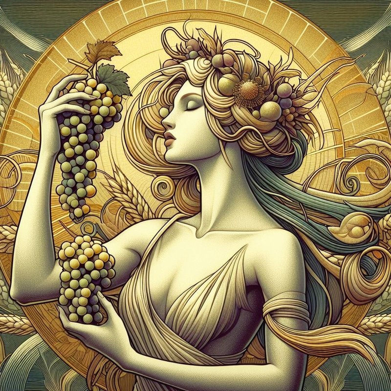 grape🍇①架空の神を5柱｜Trgr🍵 / カラストラガラ