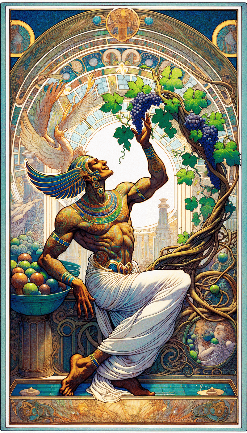 grape🍇①架空の神を5柱｜Trgr🍵 / カラストラガラ