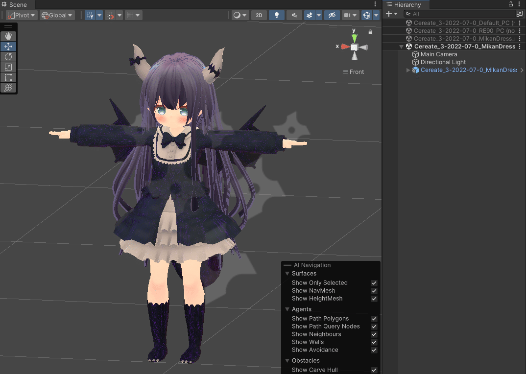 【VRChat】【Unity】10分で着替えるModular Avatar+AvatarOptimizerお着換え法｜かける（×9N）