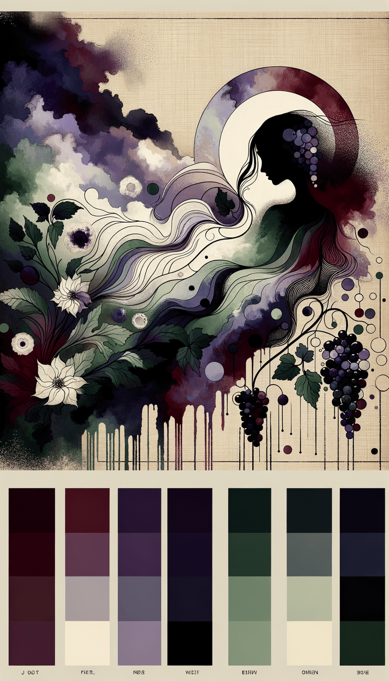 grape🍇③深い抽象表現と心｜Trgr🍵 / カラストラガラ