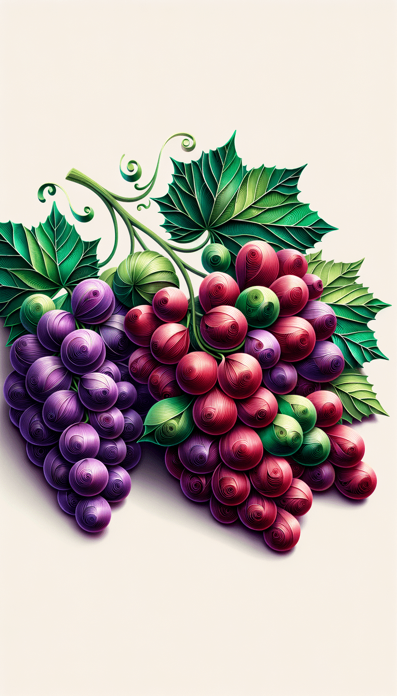 grape🍇⑤paper quilling｜Trgr🍵 / カラストラガラ