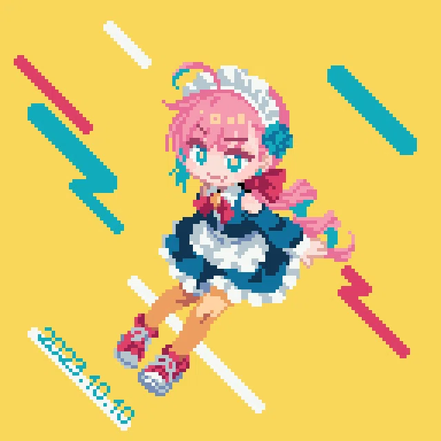 ドット絵での細かいデザインのデフォルメについて｜有織はべり