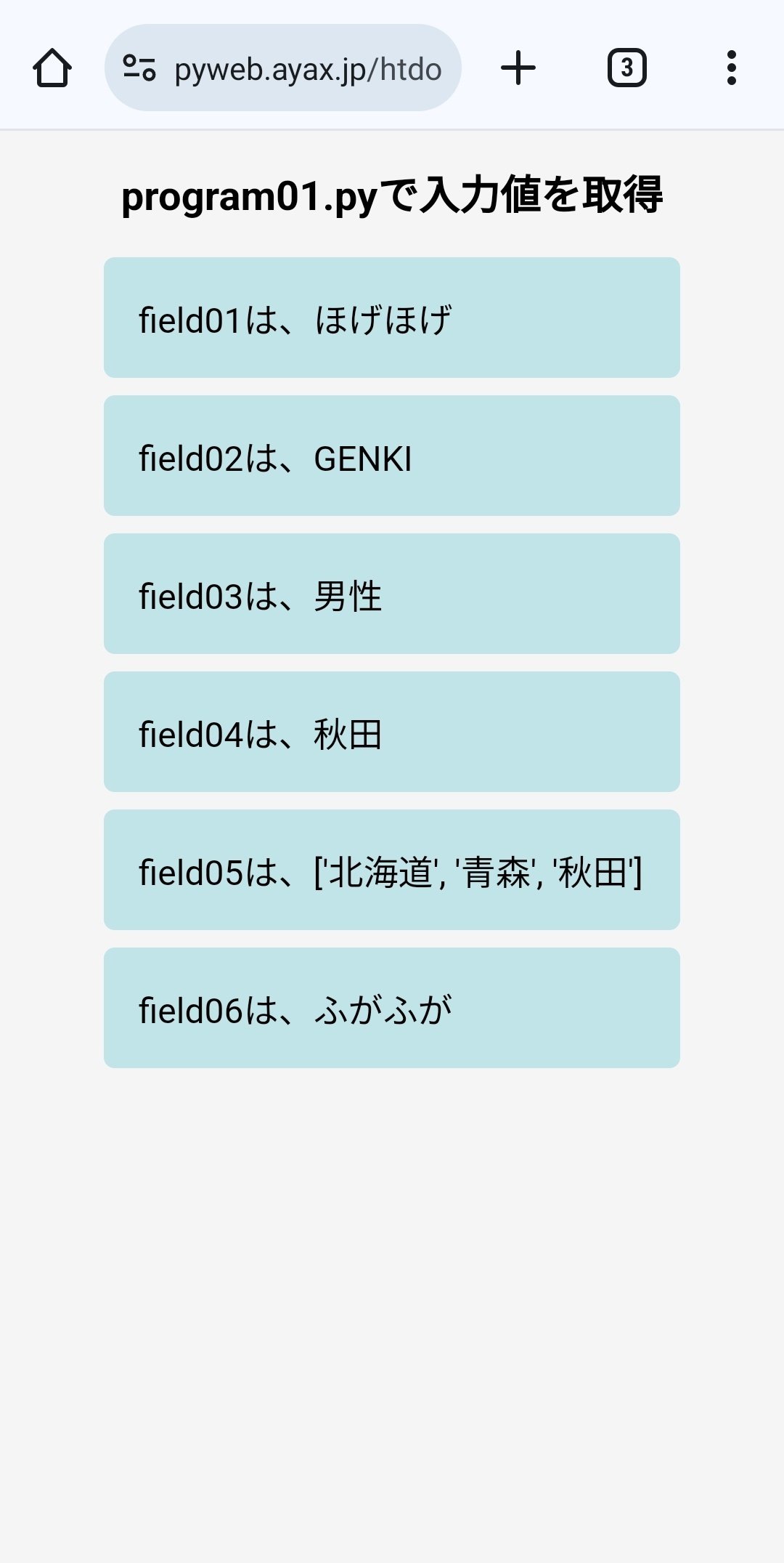 PyWebを使ってHTMLやCSS、Pythonプログラムをスマホで確認する｜御手洗梢