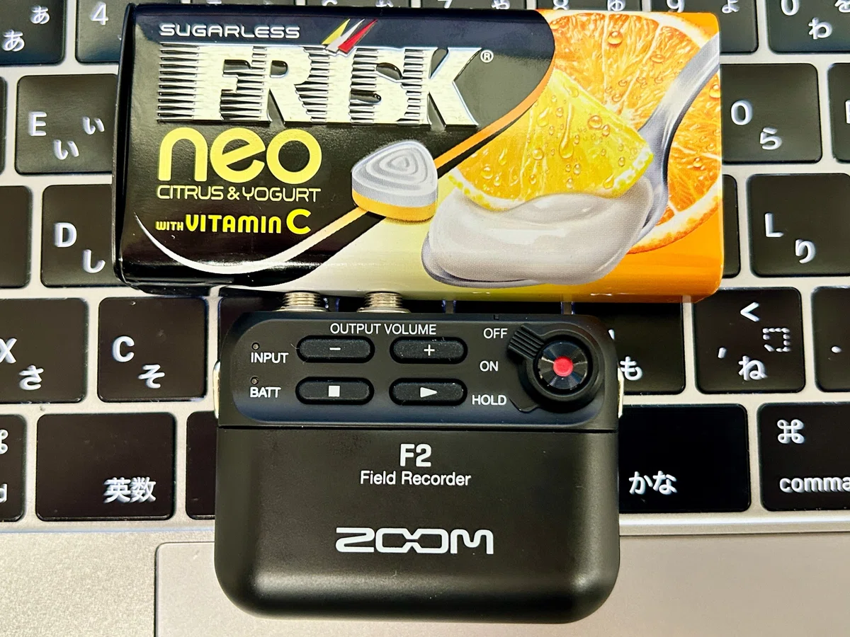 32bit Float レコーダーを使ってみた（Zoom F2)｜Hiroto Takahashi