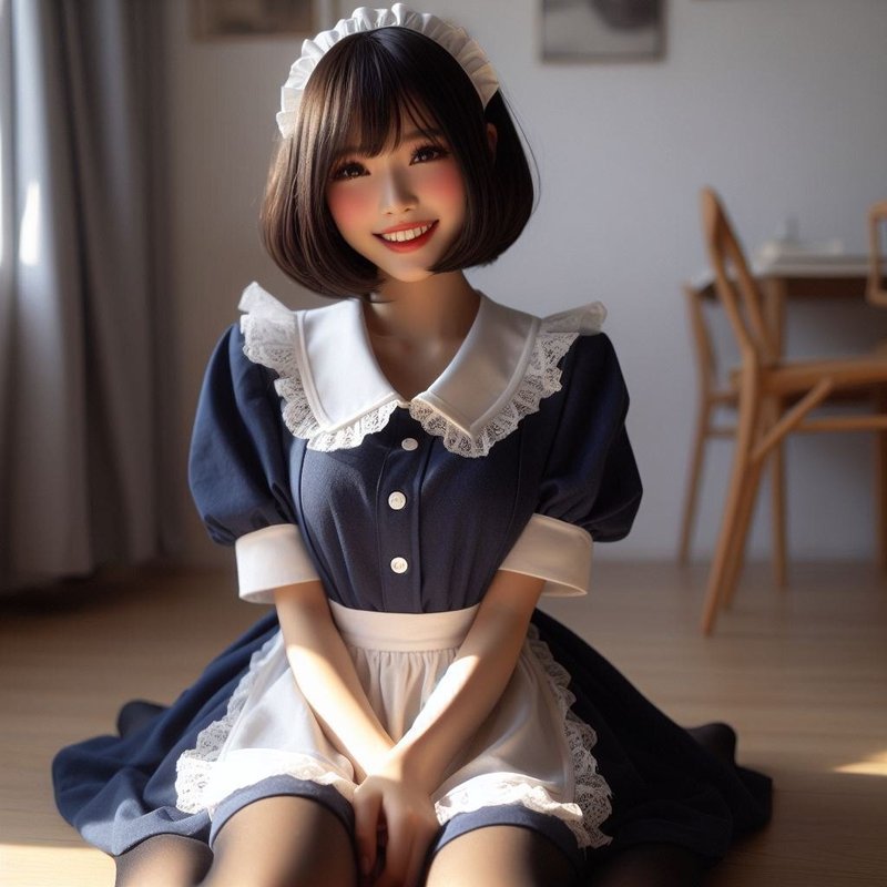 女装官能小説「咲と呼ばせて」メイドAI挿絵総ざらえ｜簫貴妃