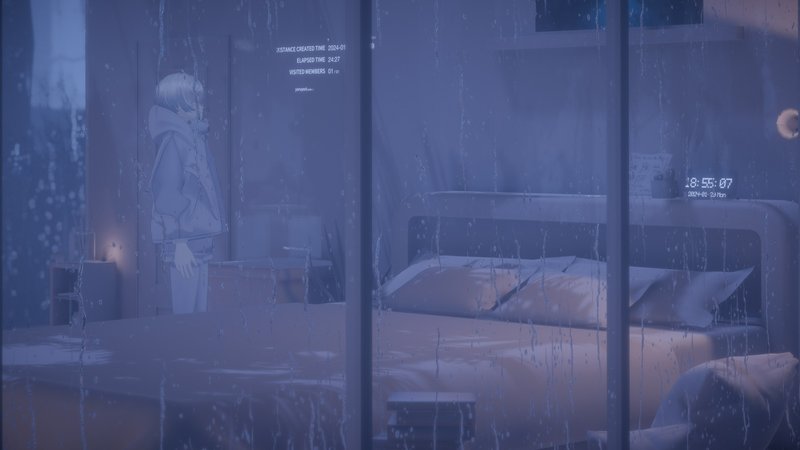 【VRChat_world】Glass Houses｜yoruyori