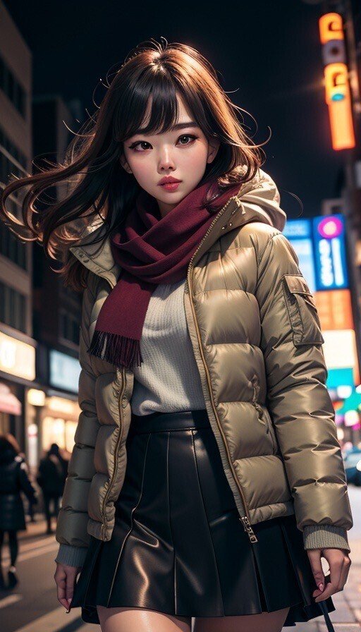 作品集067：Winter♡Venus｜AI Girls Creationラボ