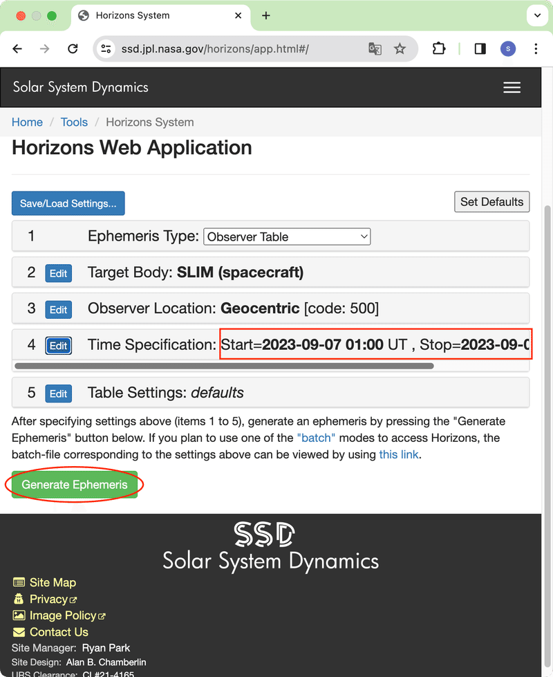 Python Panda3DライブラリでSLIMの軌跡を再現｜creativival