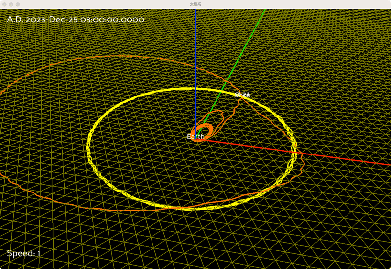 Python Panda3DライブラリでSLIMの軌跡を再現｜creativival