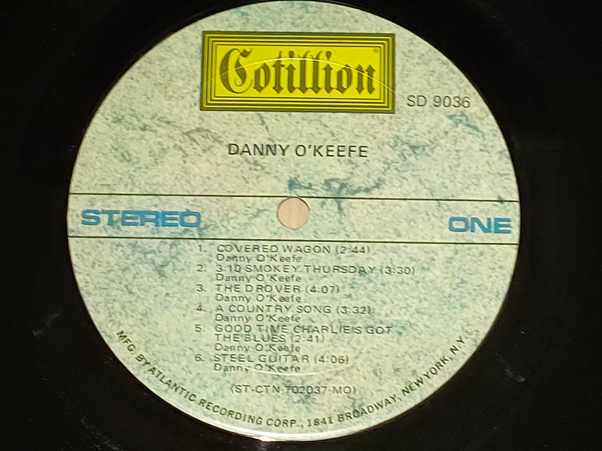 【O'Keefe】(1972) Danny O'Keefe 郷愁こみ上げる米国シンガーソングライター｜よっしー