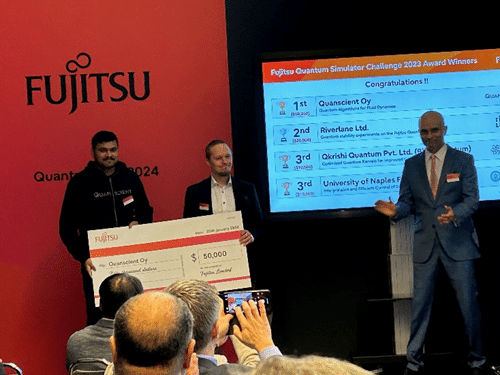 量子シミュレータ上のアプリ開発コンペ「Fujitsu Quantum Simulator Challenge」の表彰式をオランダで開催 ...