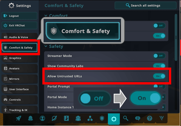 VRChatでライブイベントに参加する際の設定について｜しめじ