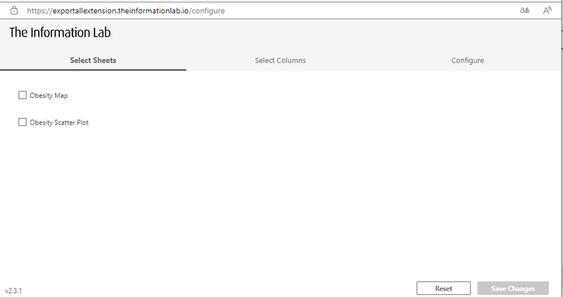 Tableau ダッシュボードの拡張機能について(Export All)｜kosuke