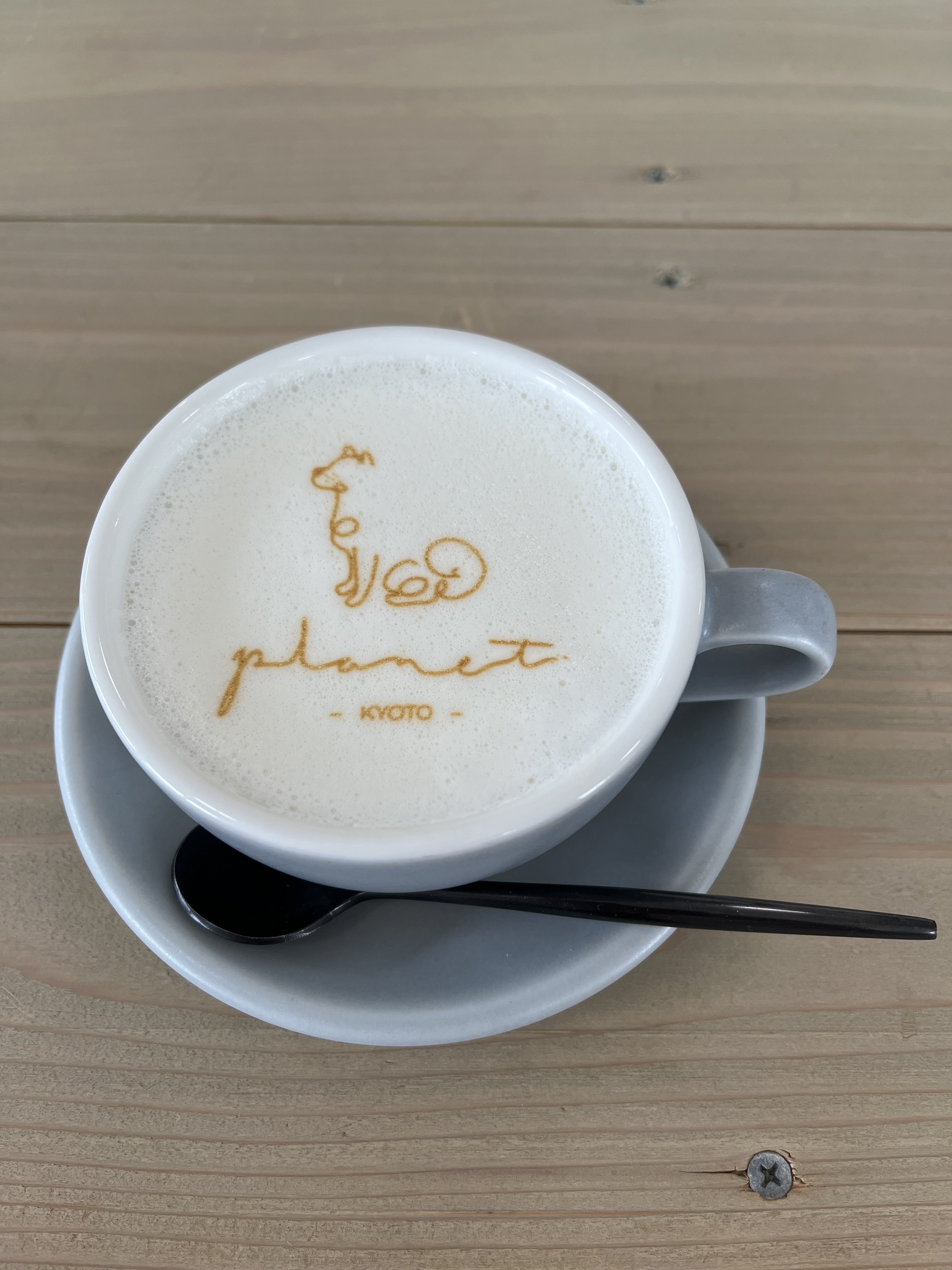 Latte Art @ Cafe Planet, Demachi-yanagi, Kyoto｜Afternoon Tea For You