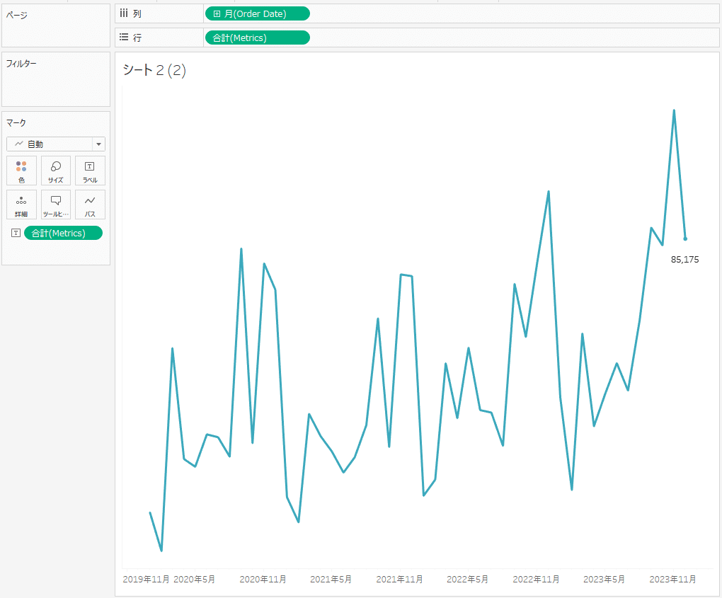 【Tableau Tips】アクションを使ってパラメータを綺麗に見せる方法｜Ran@Polyscape
