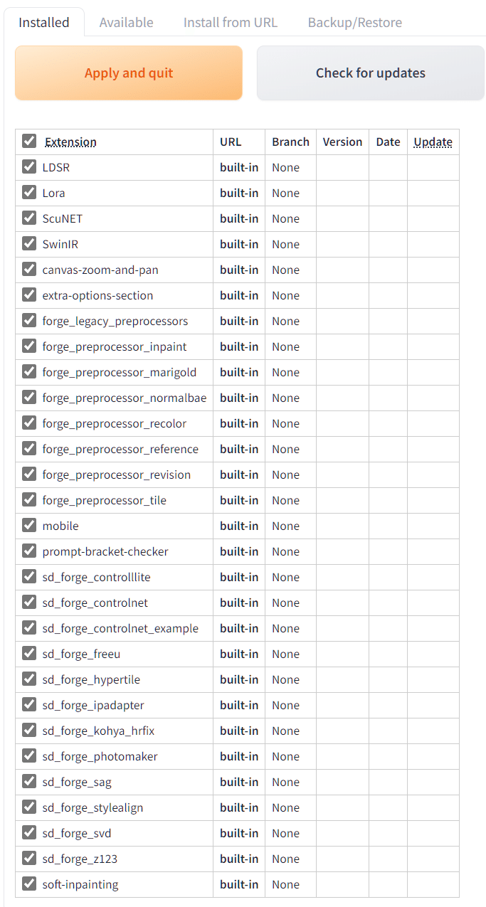 SD-webUI 「forge」をpaperspaceにインストールする方法：備忘録的なもの｜shiba*2