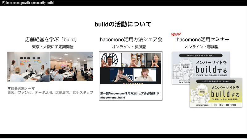 イベントレポ「スタッフの採用と定着」＠東京_店舗経営を学ぶコミュニティ #hacomono_build｜えっちゃん | キャンプに沼るコミュニティマネージャー