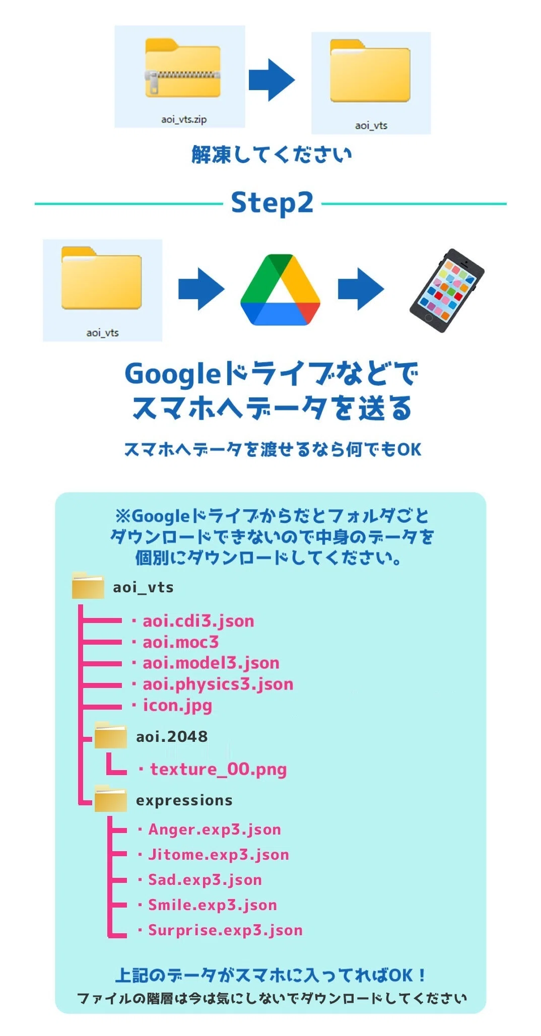 Aoi Vtuber Download and Smartphone Setup Guide (Android)｜syuhei