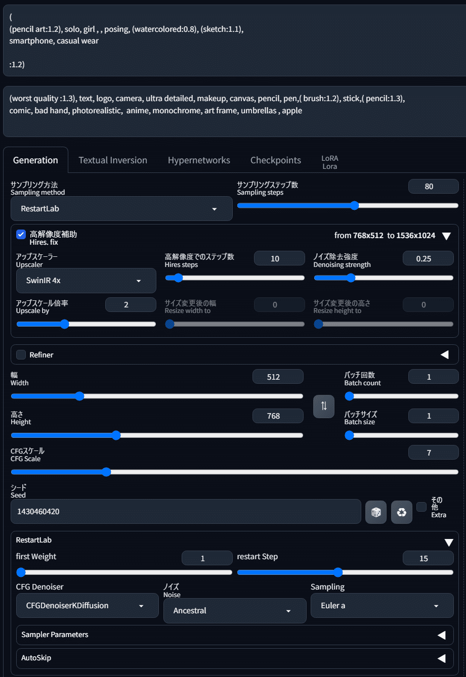 Stable Diffusion WebUI Forge の内部機能をご紹介（2）HyperTile編｜BD