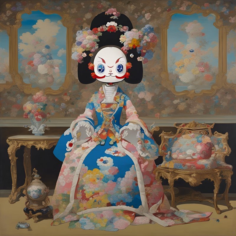 「女主人と女流画家」18｜Rieko NAKAMURA