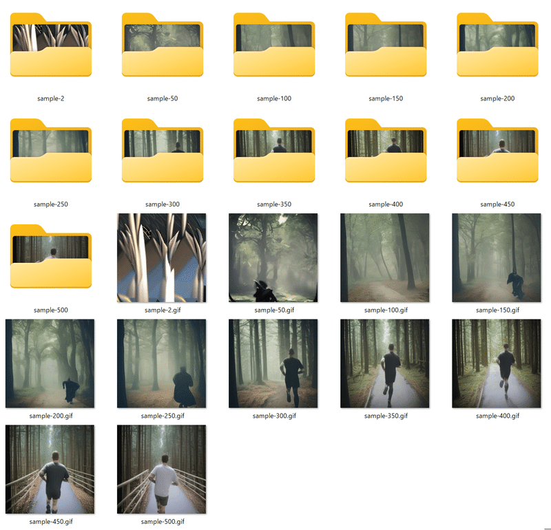 WSL2でAnimateDiff MotionDirectorを試してみる｜ngc-shj