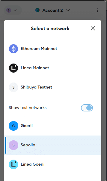 Very Long Swapのテストネットおさわり方法｜Very Long Swap