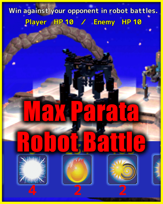 #37 Mini Game【Max Parata Robot Battle】｜ゆうえんち