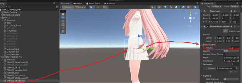 あえての手動導入マニュアル：超初心者向け VRChat アバター衣装替え方法（Phiちゃんの場合）｜doooma