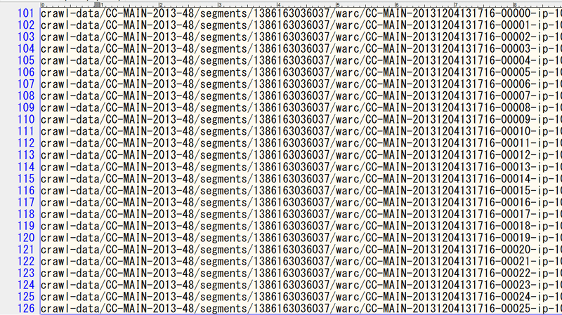 CommonCrawlの生データをダウンロードして解析する練習｜Kan Hatakeyama