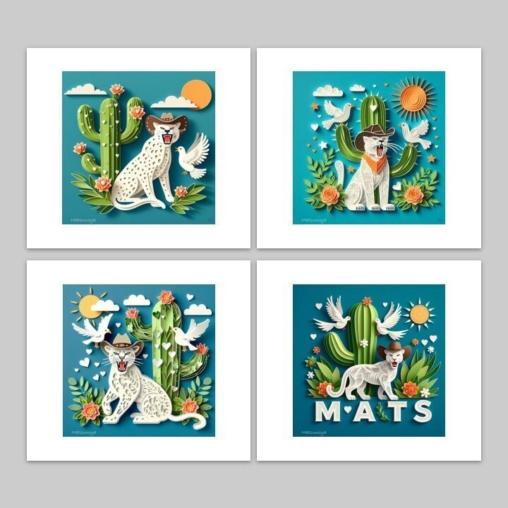 Make a White Day card with paper craft | part of all prompts (2/4 ...