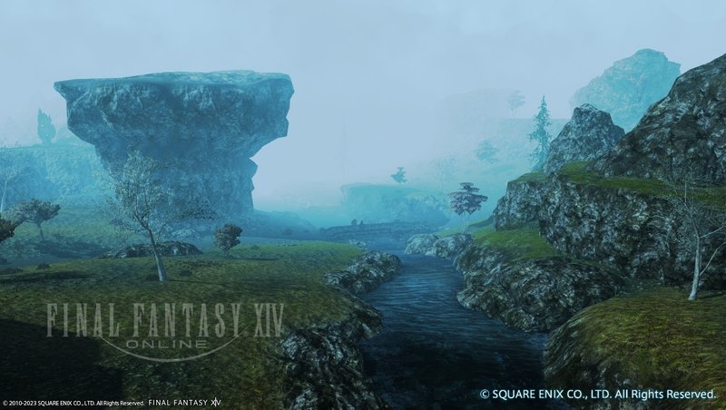 【FF14風景SS】霧深い景色｜ろー🐈‍⬛