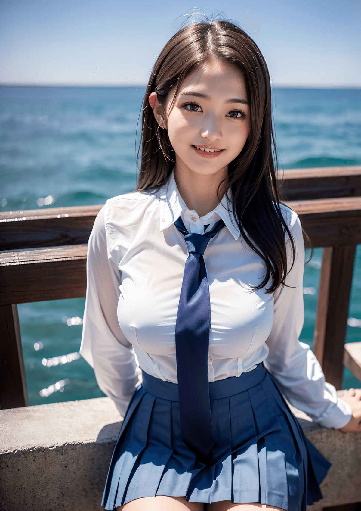 AI美女10枚 JK制服編#1 AIart AI画像 AI美少女｜AI美女制作屋