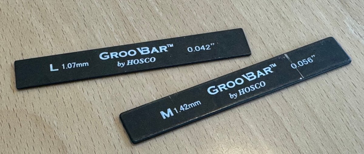 ナットの削りすぎを防止するGrooBar｜Croquetteギター機材研究