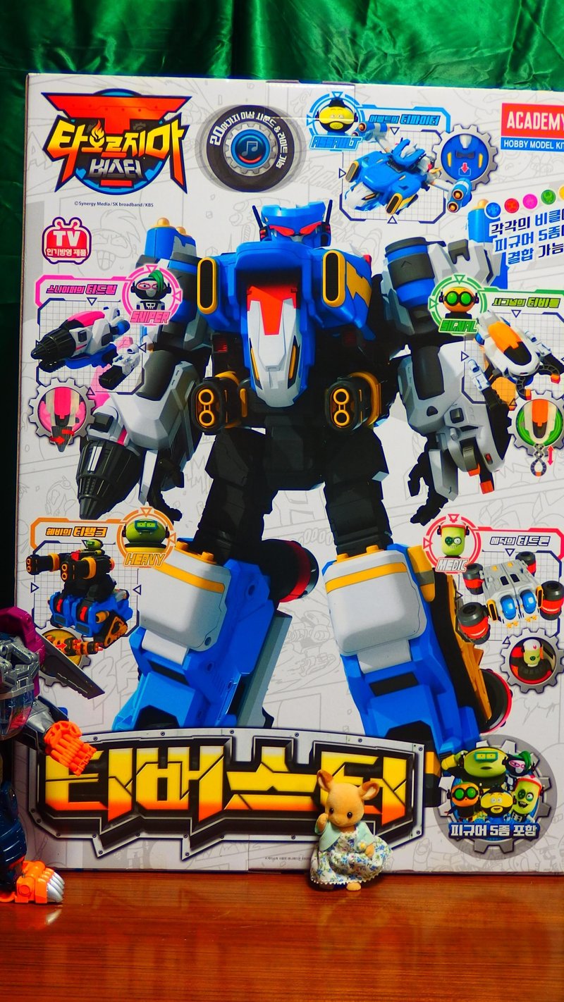 [変形ロボ][中国玩具][中国アニメ]卓上玩具レビュー297 超能战警 チョウノウジャンチィ(萌宝战警 モンポウチャンチィ)〔新南星 シン ...