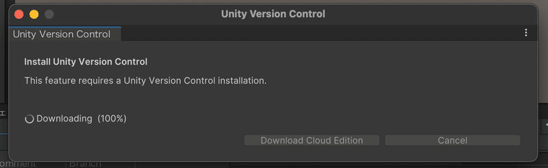 Unity Version Controlをちょっと触ってみる｜TETRADOTOXIN/シトロンワールド