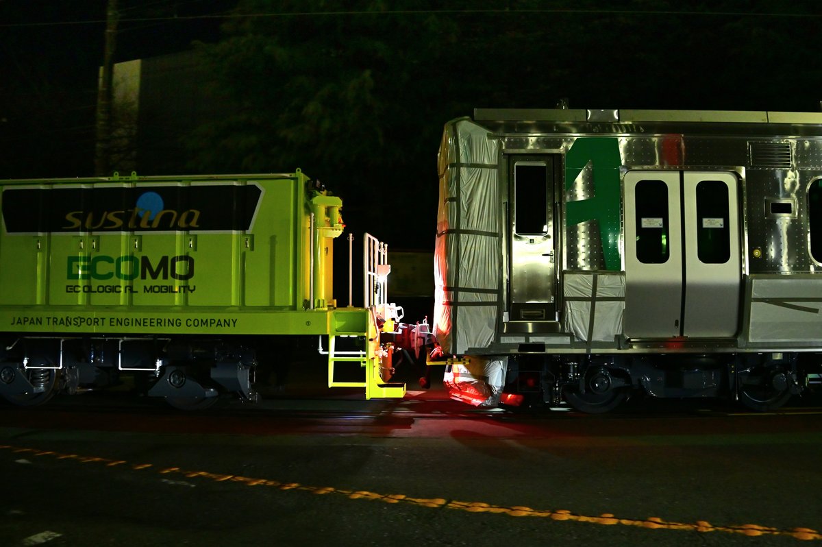 【J‐TREC出場】【阿武隈急行】AB900系（AB-6，AB-7編成）J-TREC横浜事業所出場 2024年2月13日｜Y_TREport