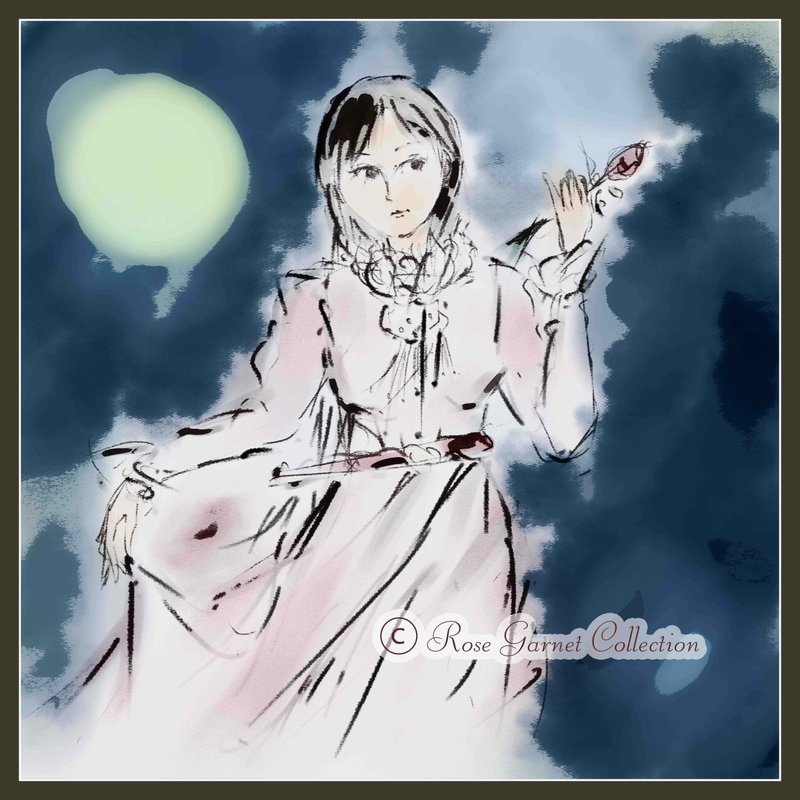 Style：my illustration（今日の作品）｜Rose Garnet