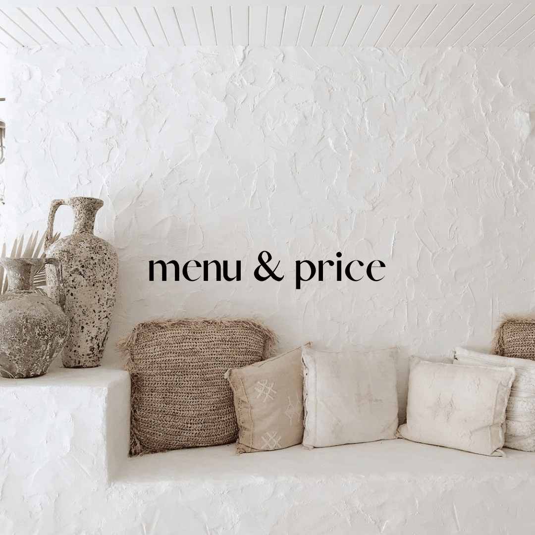 menu price｜azu