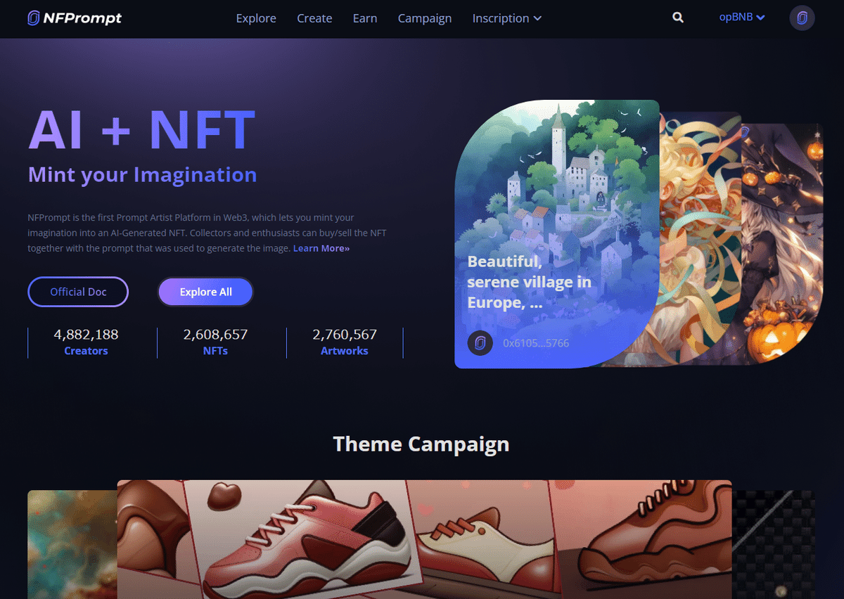 プロンプトに価値を持たせるNFT流通PF -AI×Web3の1つの解｜はち