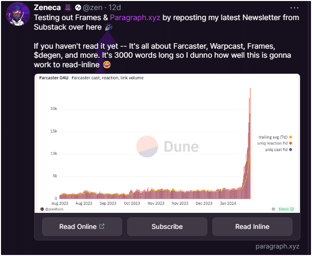 Farcaster/warpcastの歩き方｜miin | NFT情報コレクター