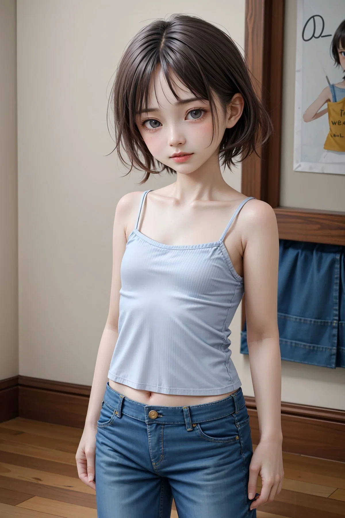 Stablediffusionおすすめ貧乳モデル9選 川瀬と遊園地