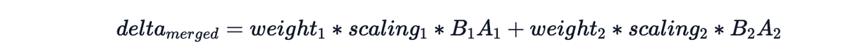 PEFT の アダプタのマージ手法｜npaka