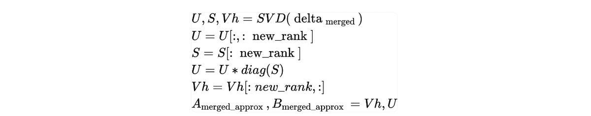 PEFT の アダプタのマージ手法｜npaka