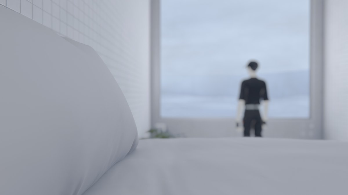【VRChat_world】White tile｜yoruyori