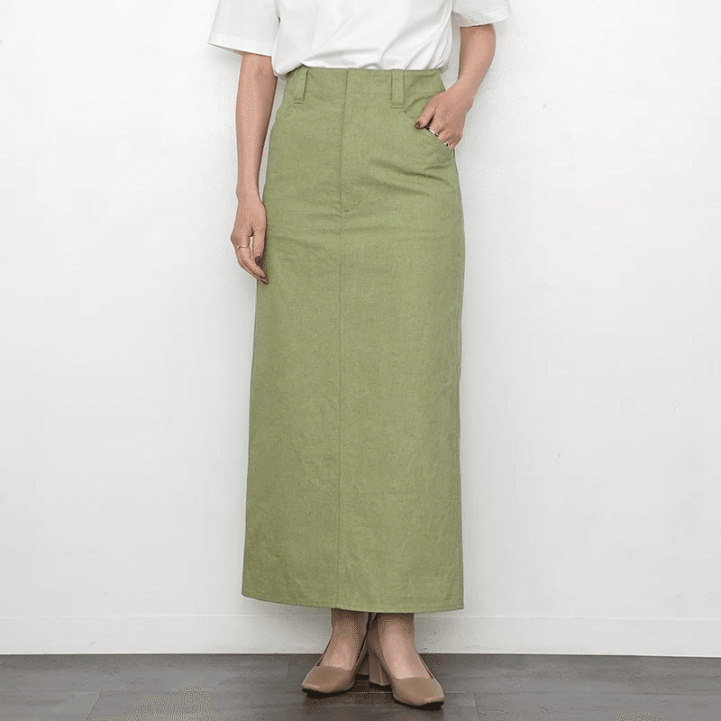 春夏おすすめスカート【AURALEE】 WASHED HARD TWIST CANVAS 春夏おすすめスカート【AURALEE】 WASHED HARD TWIST CANVAS