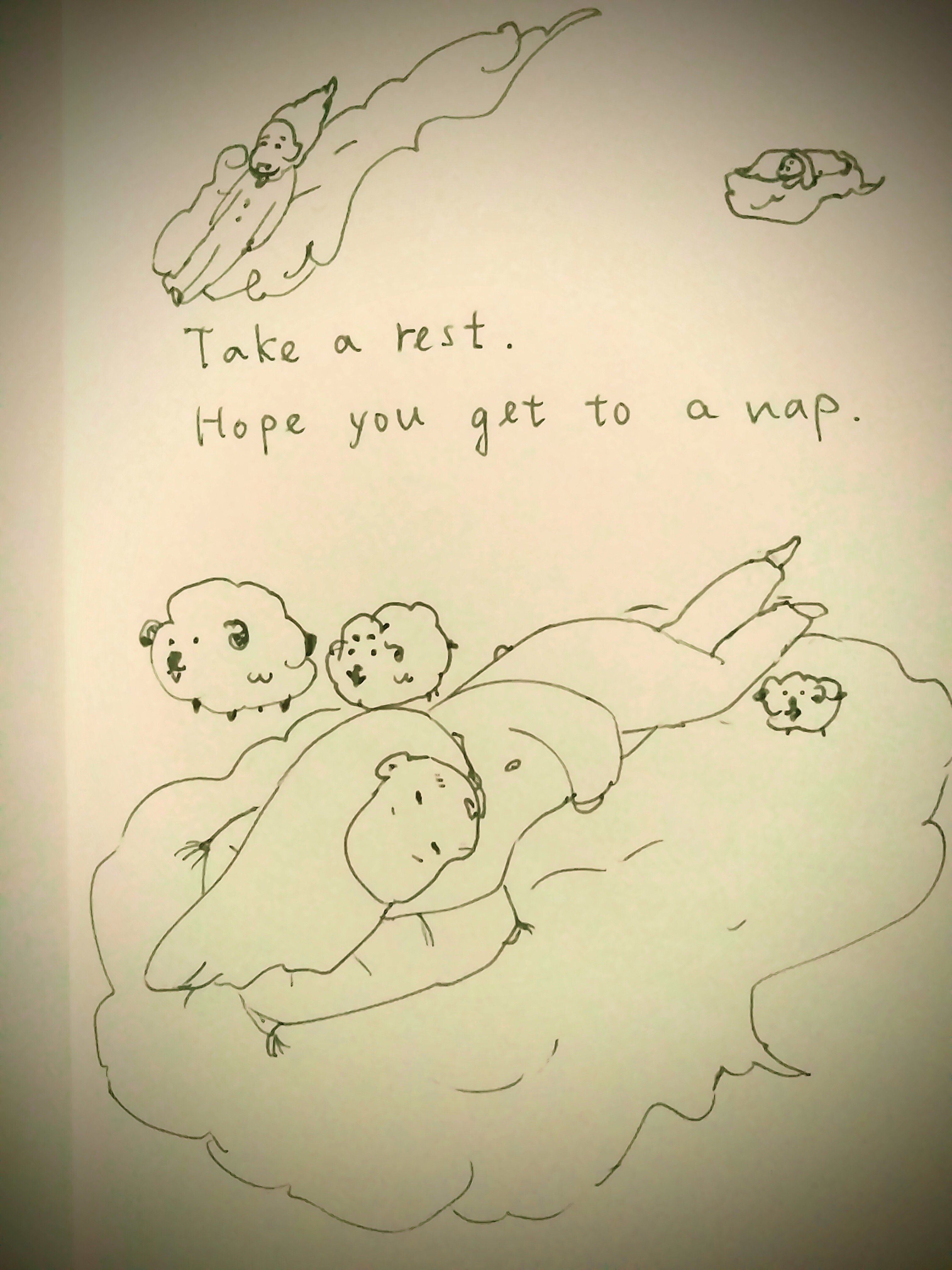 Take a rest. 0222｜kiko