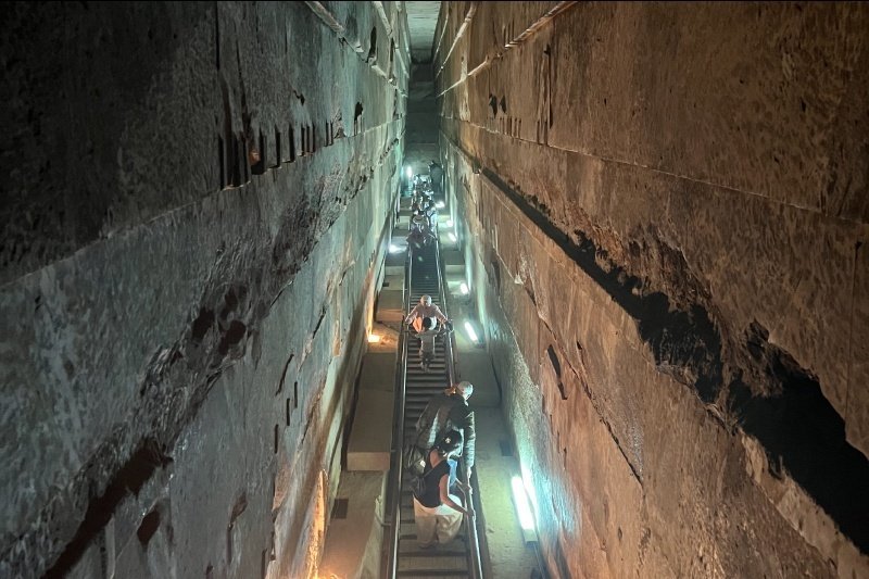Relieving Chambers - The amazing space inside the Great Pyramid｜WORLD ...