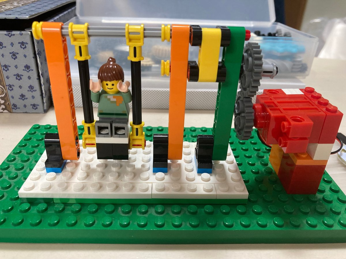 kurikitやmicrobitでレゴの遊具を動かそう｜Yuarin