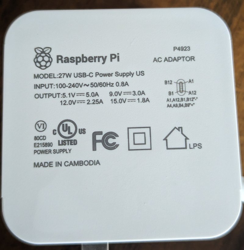 Raspberry Pi5（ラズパイ5）の5V5A電源について｜もろこし